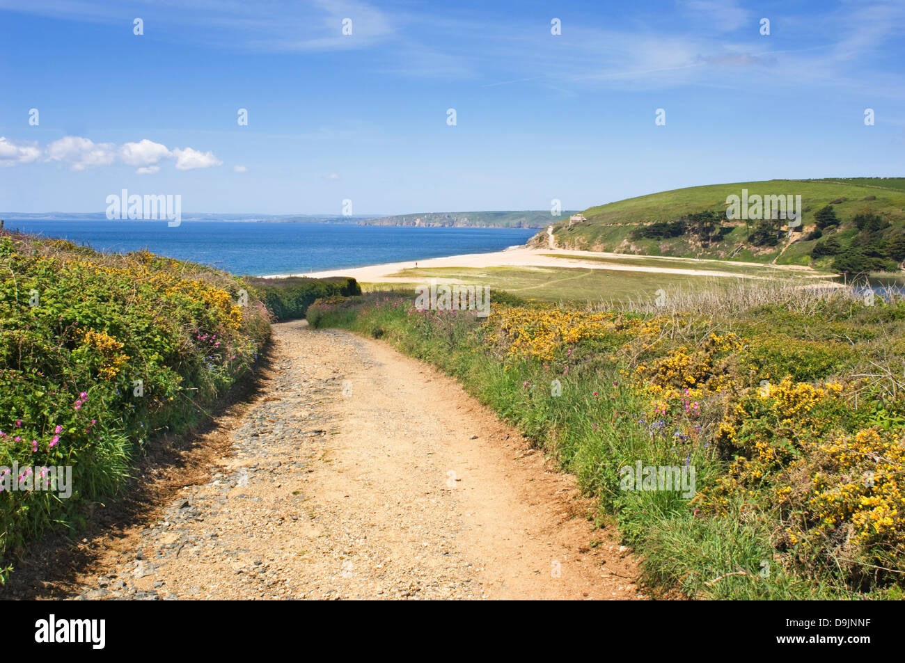Loe Bar, Cornwall - John Gollop Stock Photo - Alamy