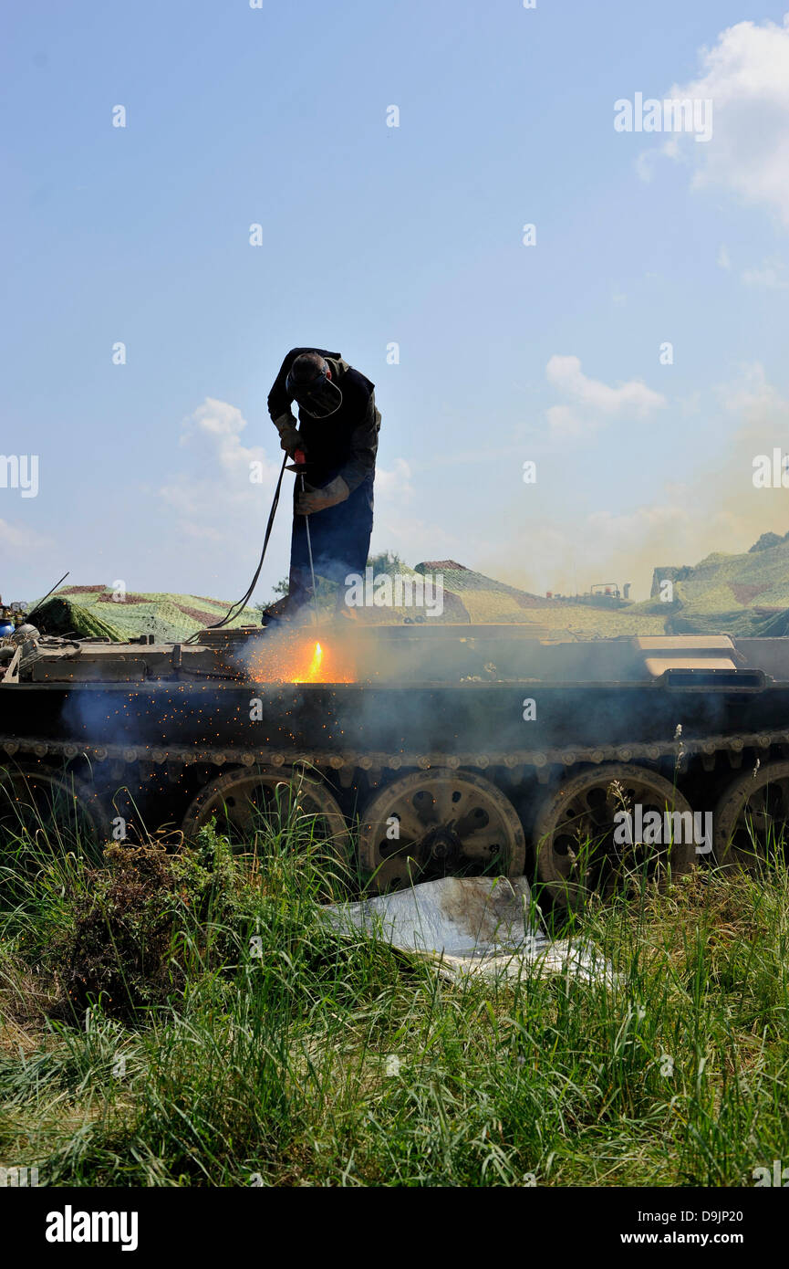 Army training centre lest slovakia hi-res stock photography and images ...