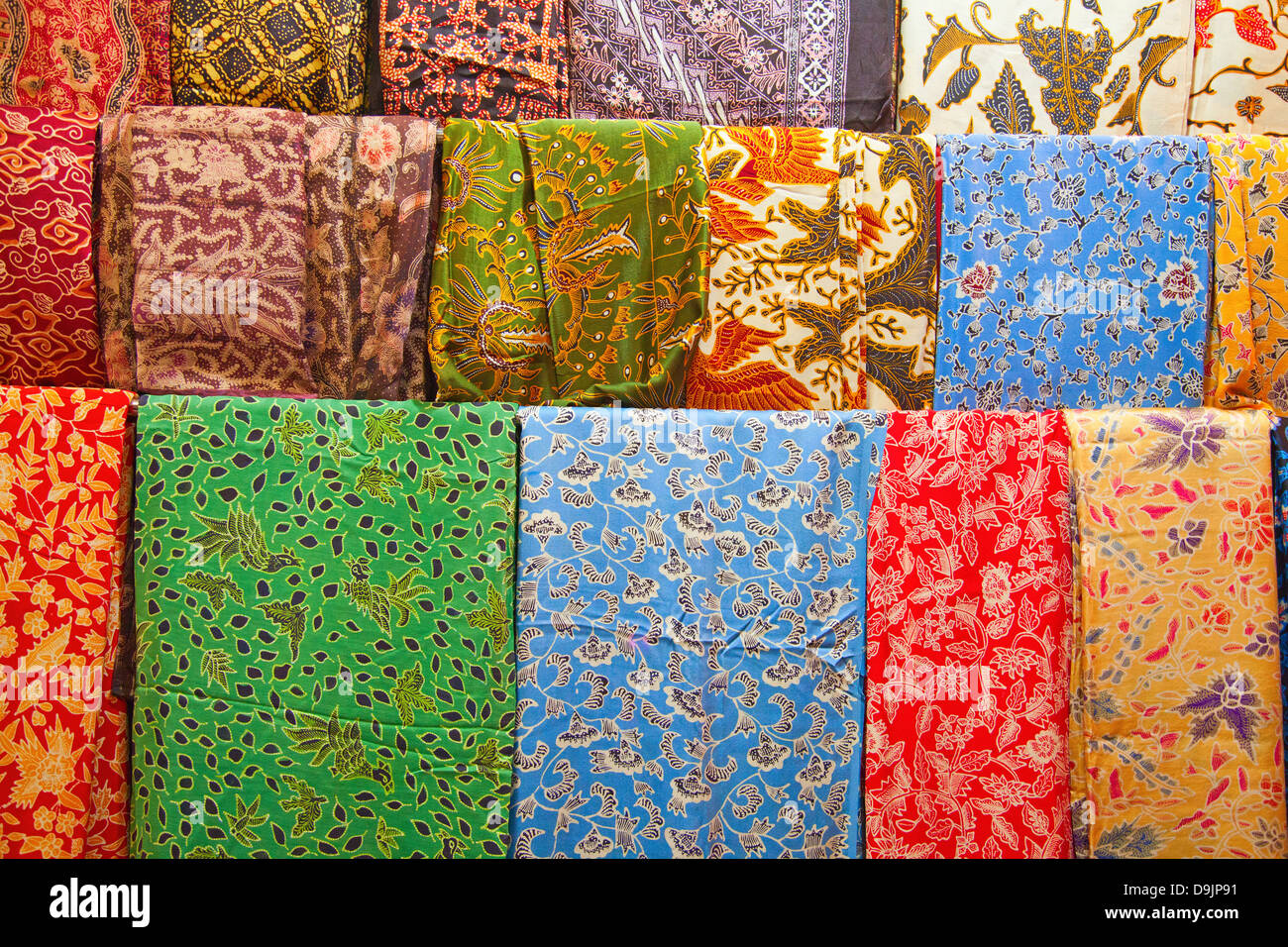 Assortment of colorful sarongs for sale Stock Photo - Alamy