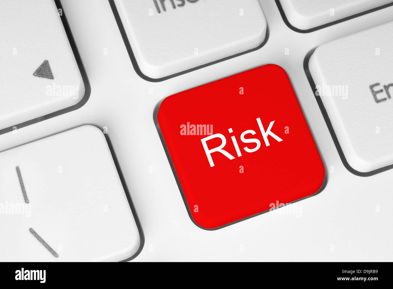 Red keyboard with exclamation mark symbol hi-res stock photography and ...