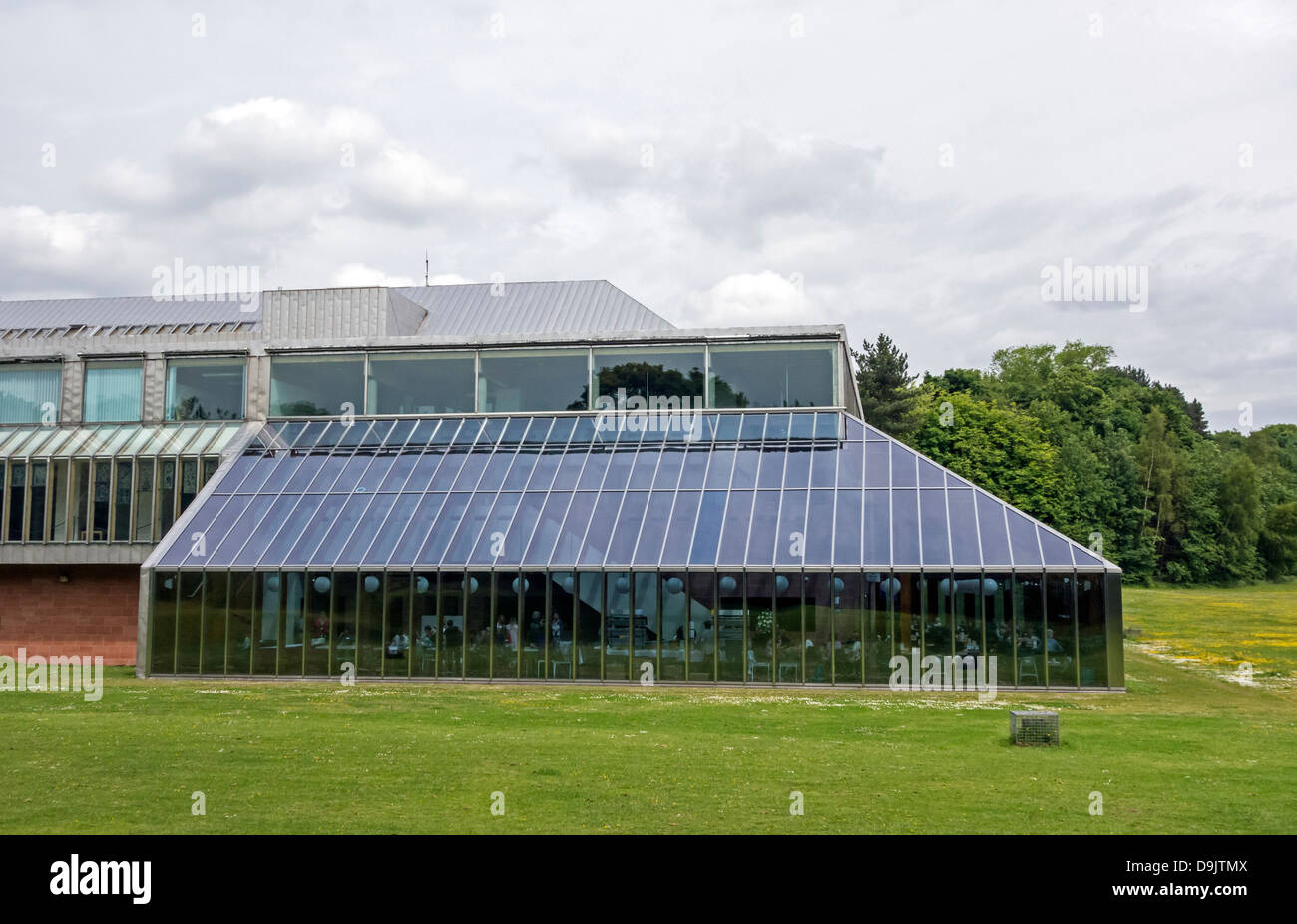 The Burrell Collection building in Pollok Country Park Glasgow Scotland ...