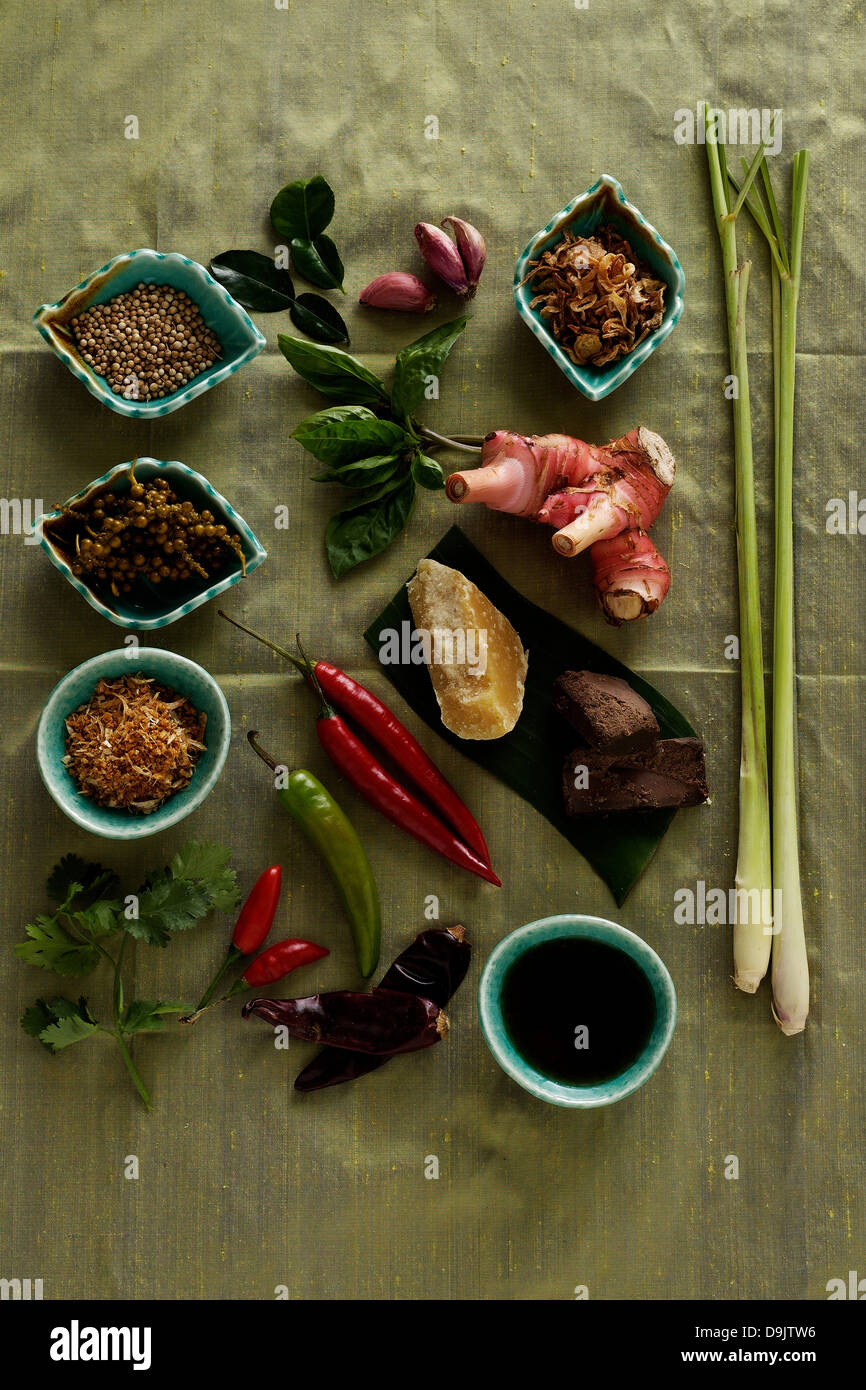 Thai ingredients thai ingredients hi-res stock photography and images ...