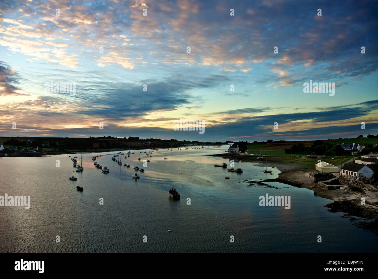 Normandy sunset hi-res stock photography and images - Alamy
