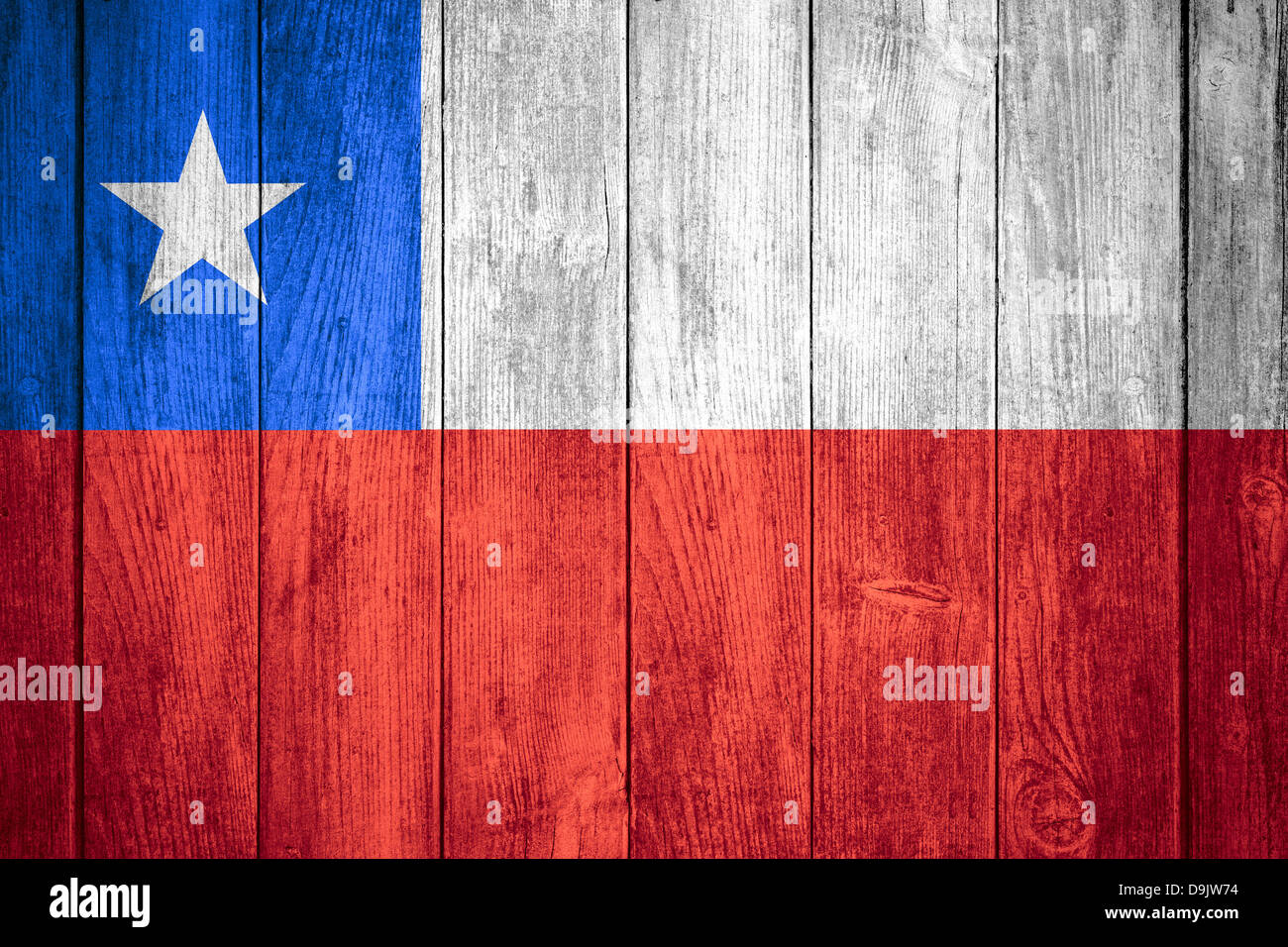 Flag chile chilean banner hi-res stock photography and images - Alamy