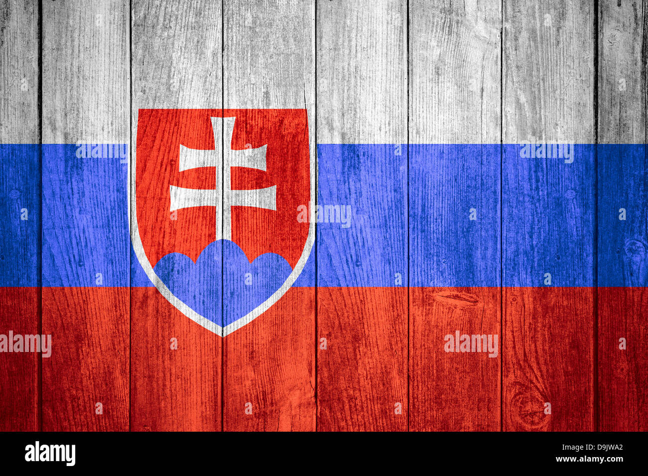 Slovakia flag slovakian banner on hi-res stock photography and images ...