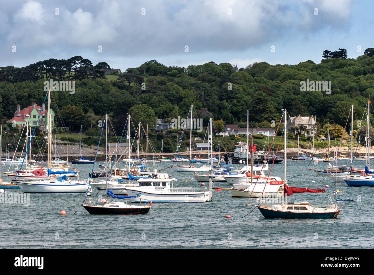 Falmouth harbour cornwall hi-res stock photography and images - Alamy