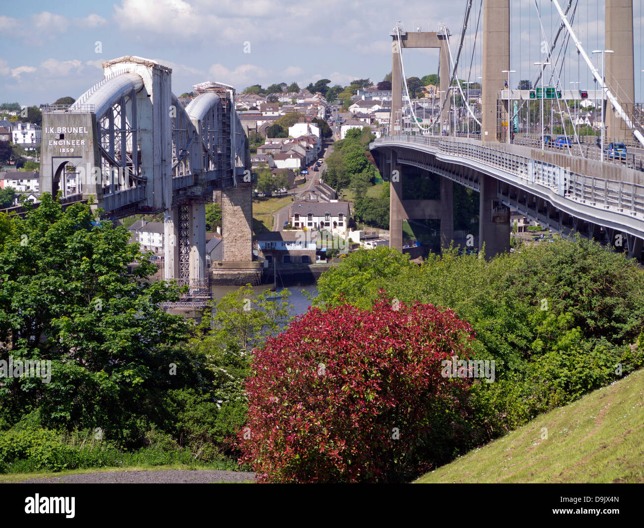 Tamar bridges hi-res stock photography and images - Alamy