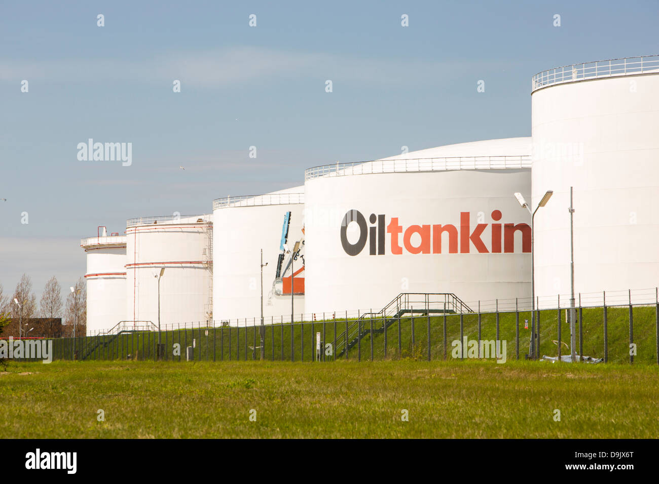 An oil terminal in Amsterdam, Netherlands Stock Photo - Alamy