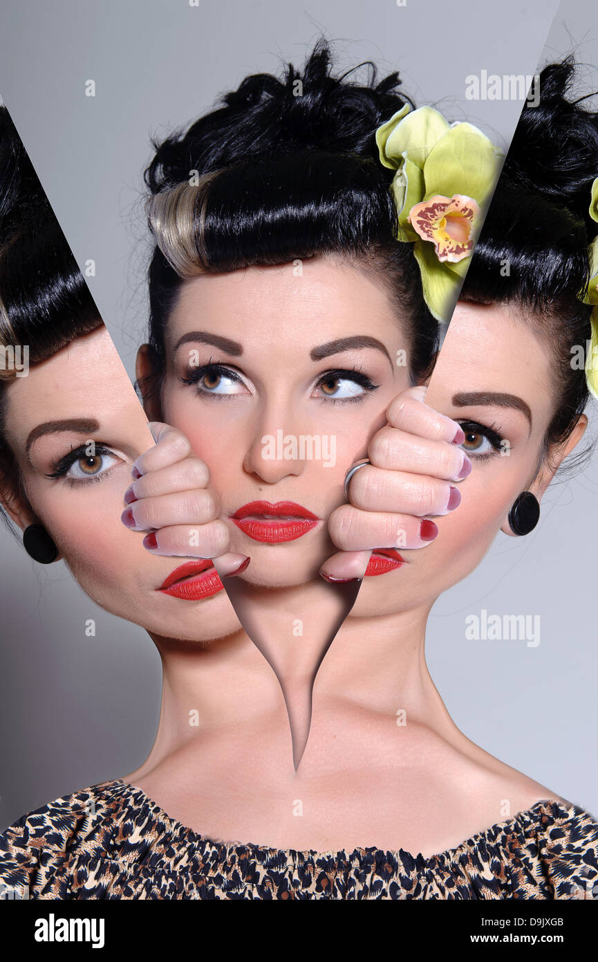 Split personality hi-res stock photography and images - Alamy