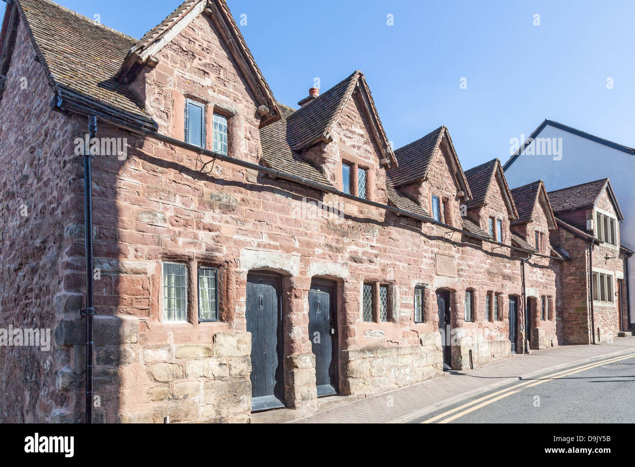 Restored historic almshouse hi-res stock photography and images - Alamy