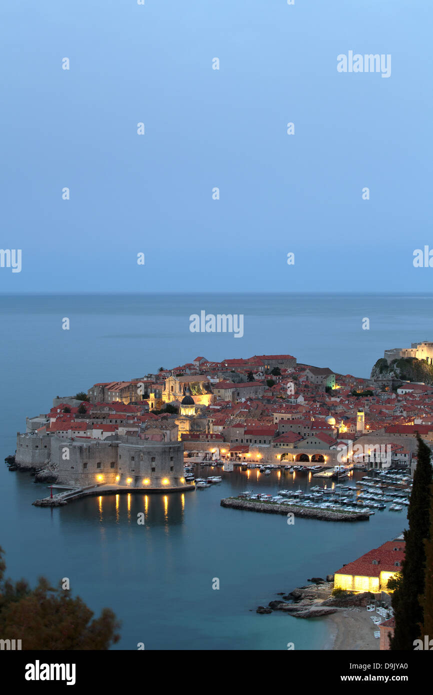 Dubrovnik coastal panorama hi-res stock photography and images - Alamy
