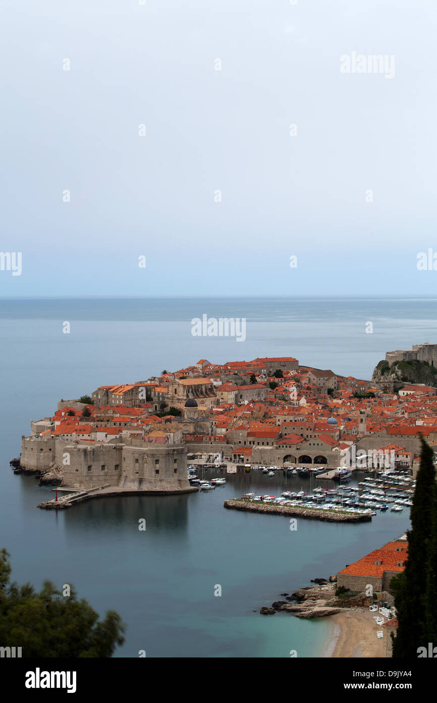 Dubrovnik coastal panorama hi-res stock photography and images - Alamy