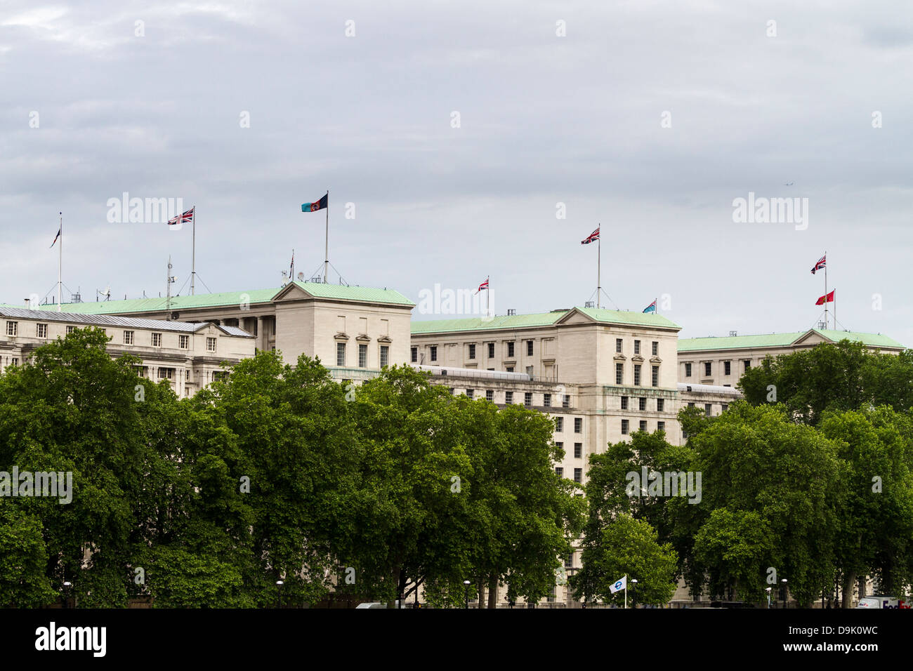 Ministry of Defence main building, Whitehall, London, UK Stock Photo ...