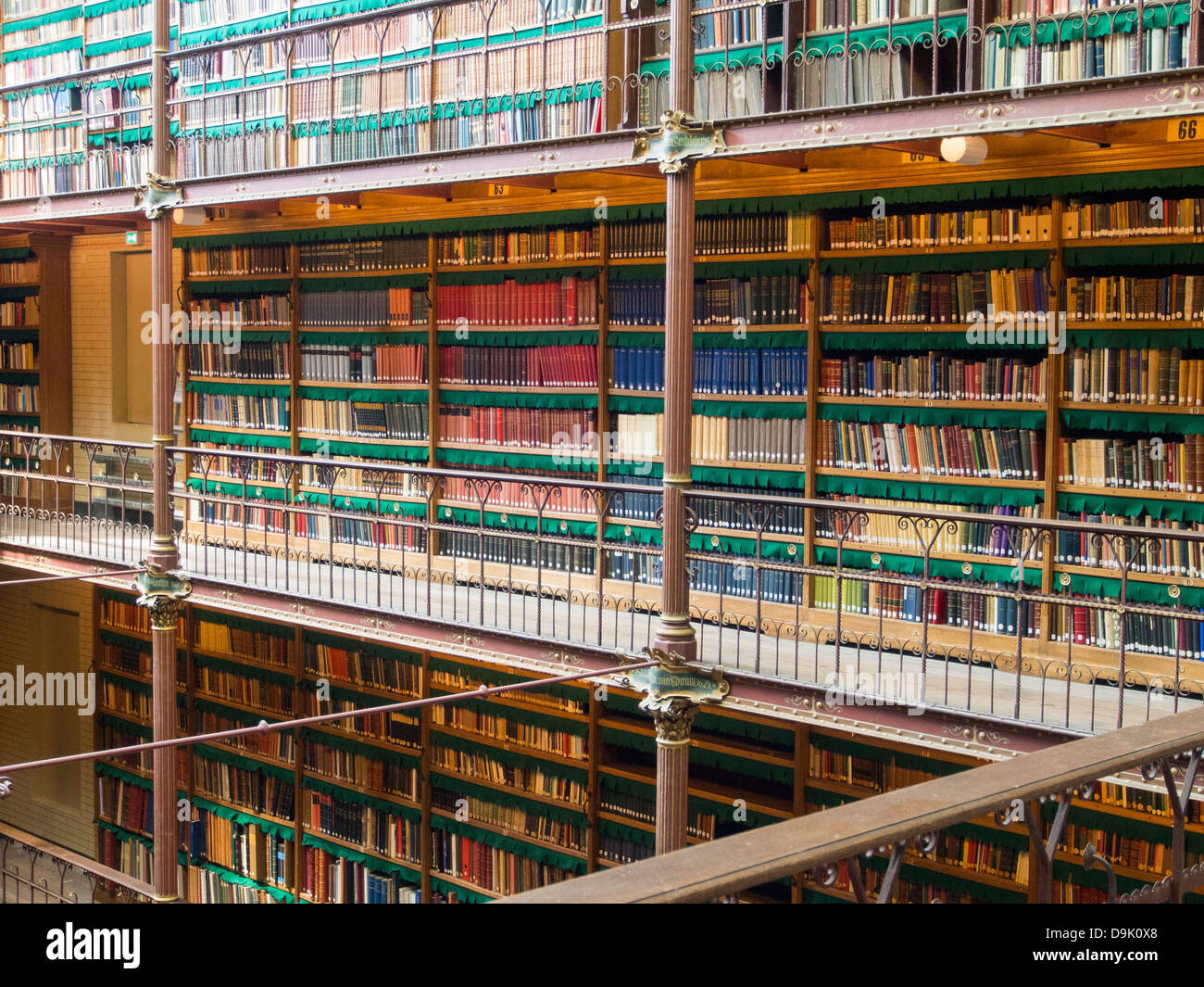 The library at the famous Rijks museum in Amsterdam that has recently ...