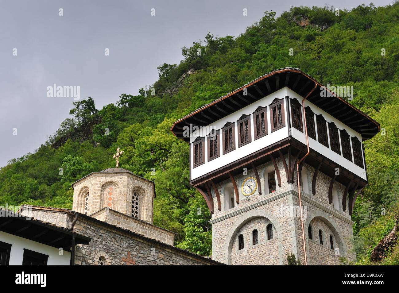 Jovan Bigorski monastery, Mavrovo, Macedonia Stock Photo - Alamy