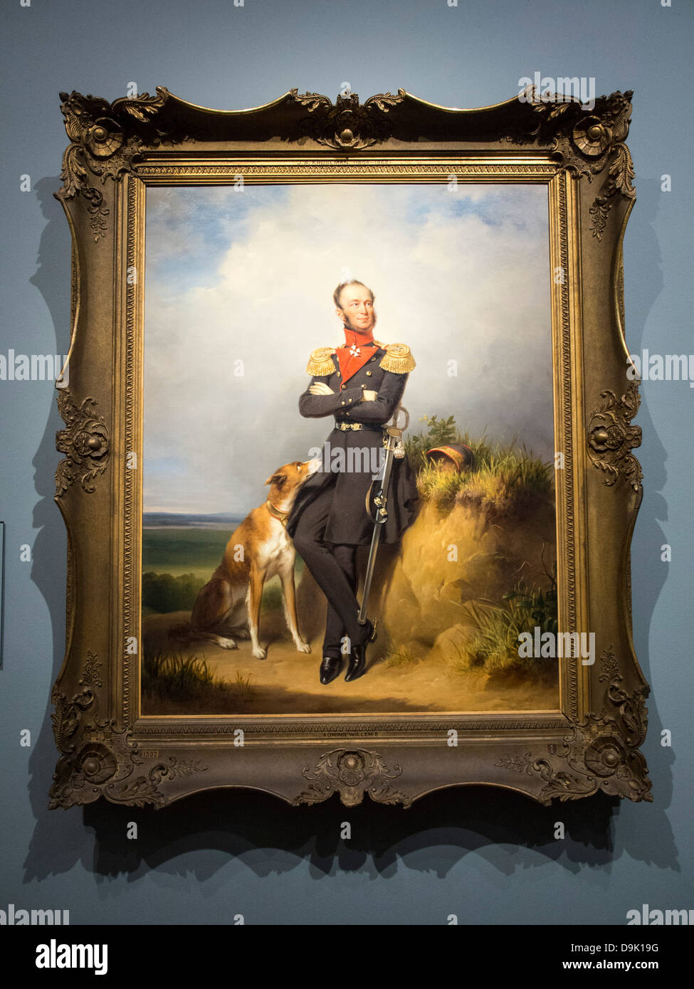 A portrait of William II the King of the Netherlands at the famous ...