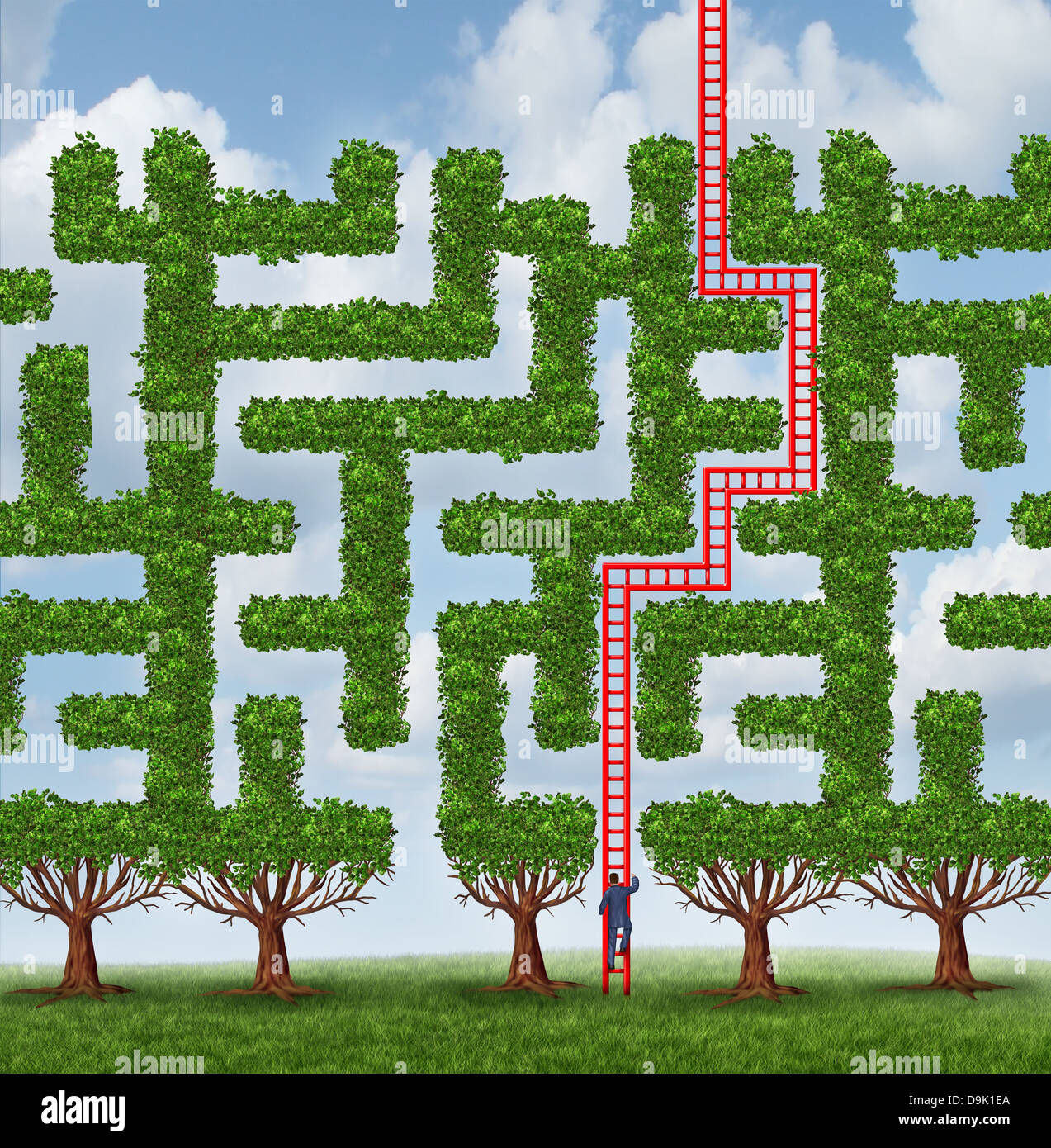 Concept finding new solutions hi-res stock photography and images - Alamy