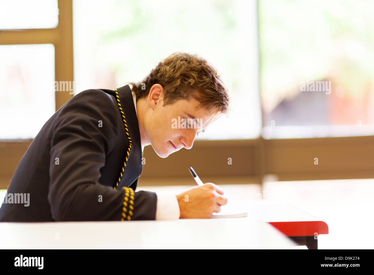 Black male middle school student hi-res stock photography and images ...