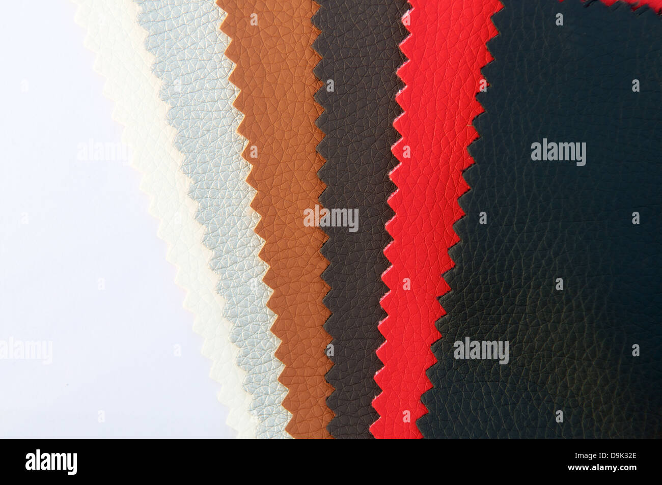 Leather color samples background Stock Photo - Alamy