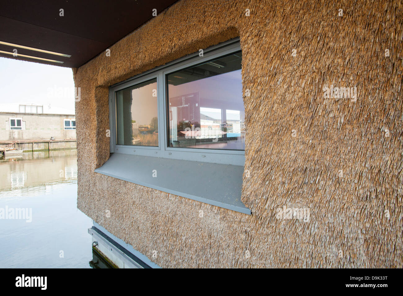 The floating offices of Waternet in Amsterdam, Netherlands Stock Photo ...