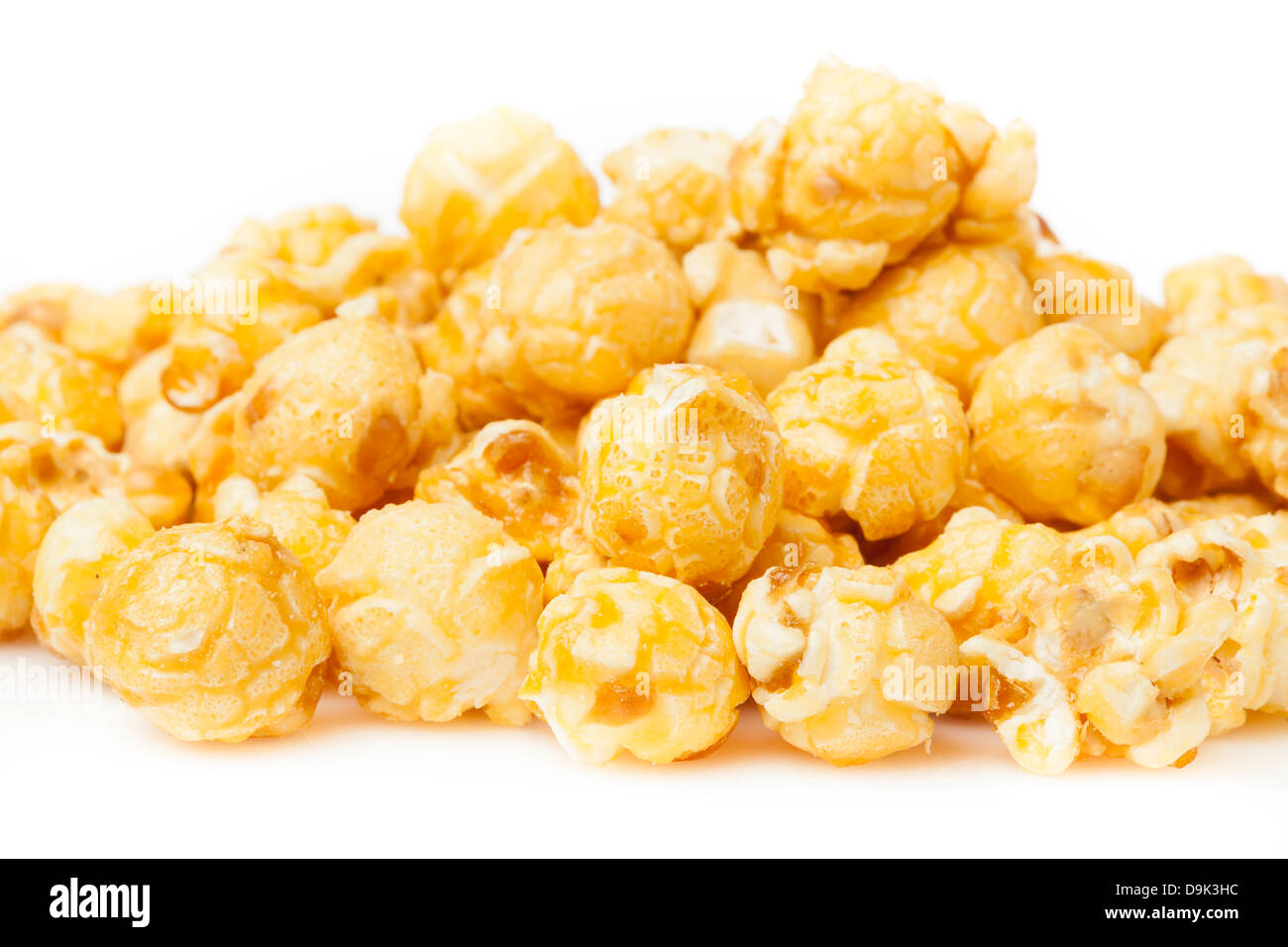 Homemade Fresh Popped Caramel PopCorn ready to eat Stock Photo - Alamy