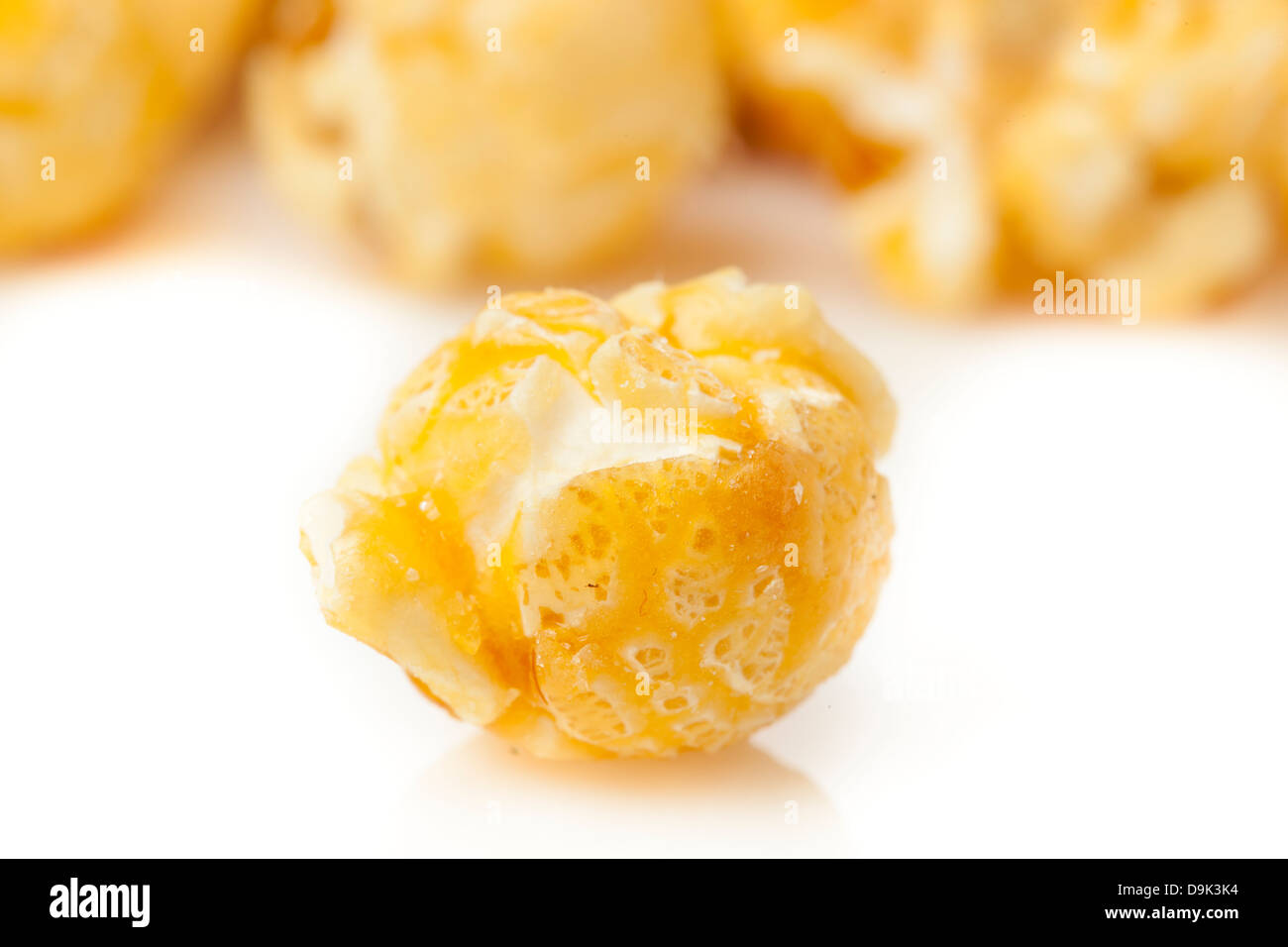 Homemade Fresh Popped Caramel PopCorn ready to eat Stock Photo - Alamy