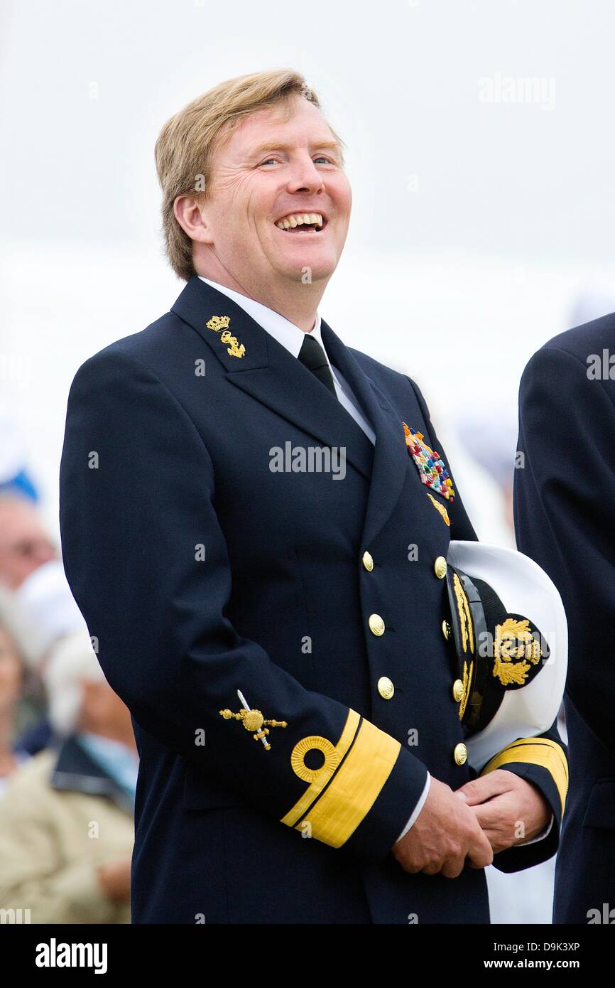 Den Helder, The Netherlands. 20th June, 2013. King Willem-Alexander of ...