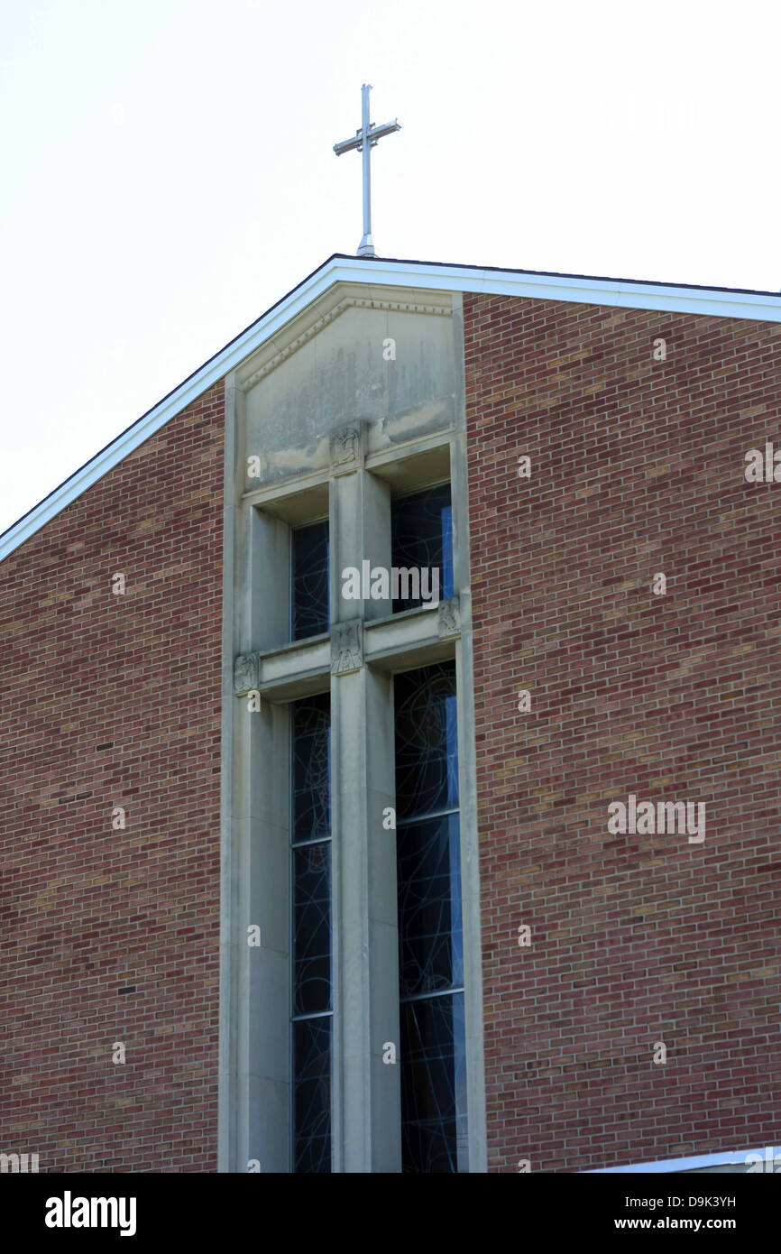 Catholic church with cross hi-res stock photography and images - Alamy