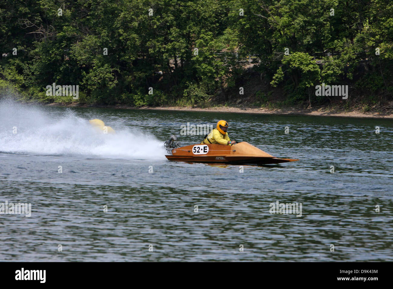 race boat outboard river water regatta Stock Photo - Alamy