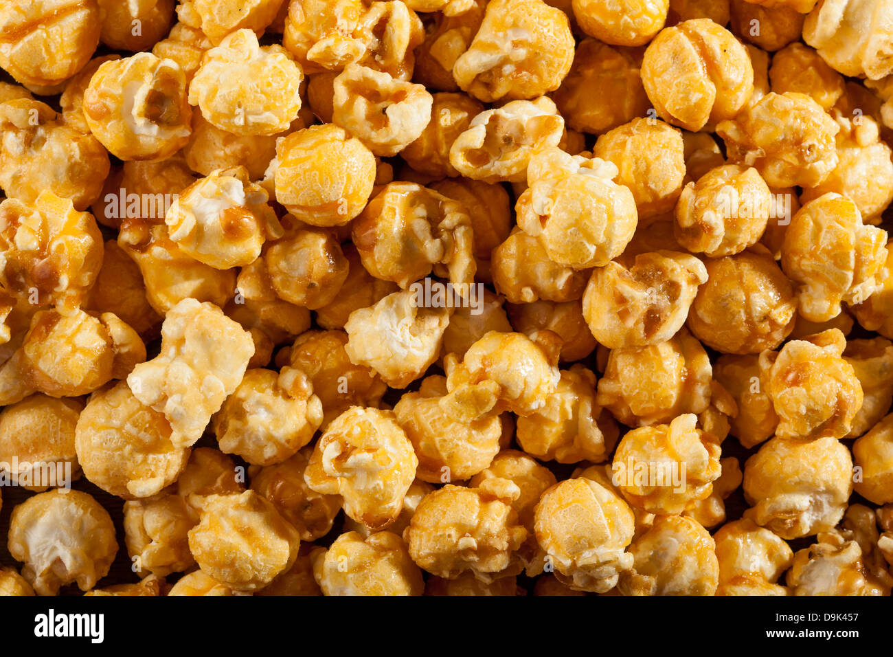 Homemade Fresh Popped Caramel PopCorn ready to eat Stock Photo - Alamy