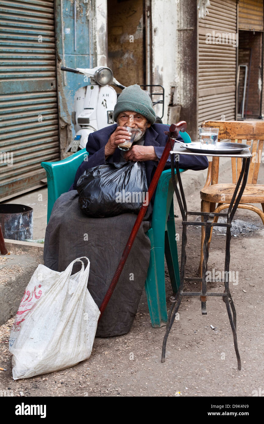 Egypt cairo coffee tea shop hi-res stock photography and images - Alamy