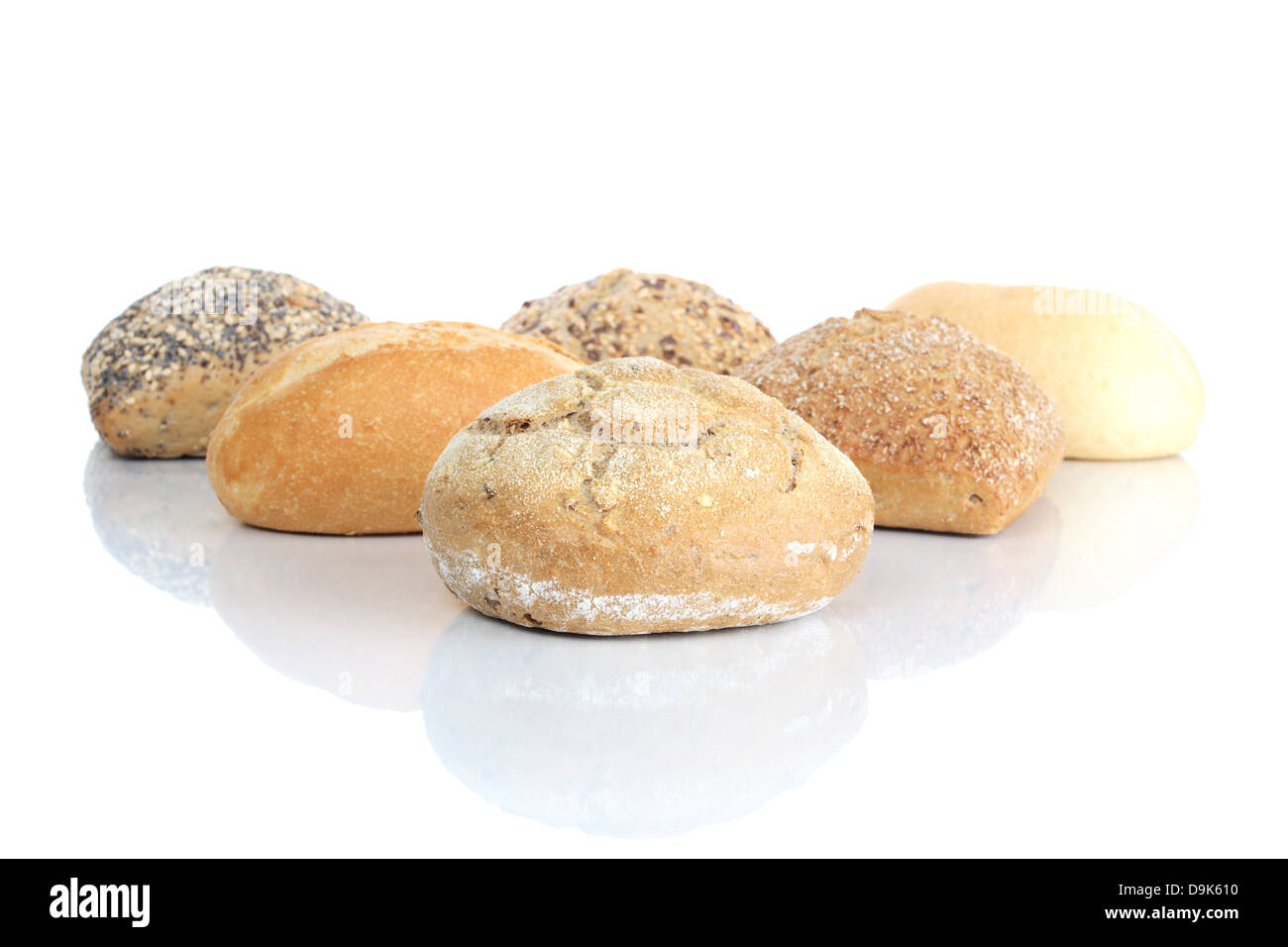 Different bread rolls Stock Photo - Alamy