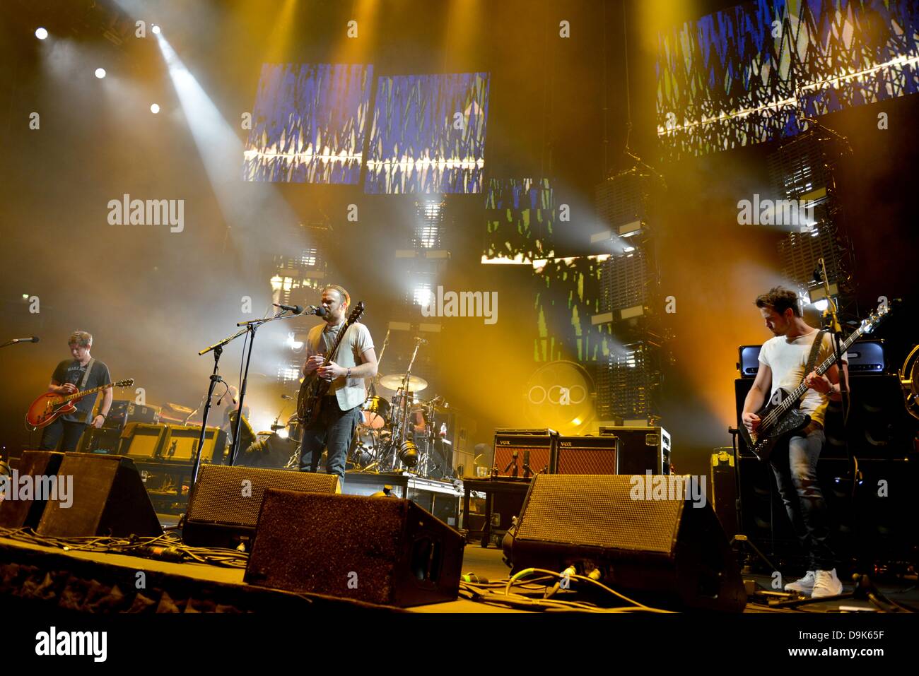 Cologne, Germany. 20th June, 2013. A concert of the US rock band 'Kings ...