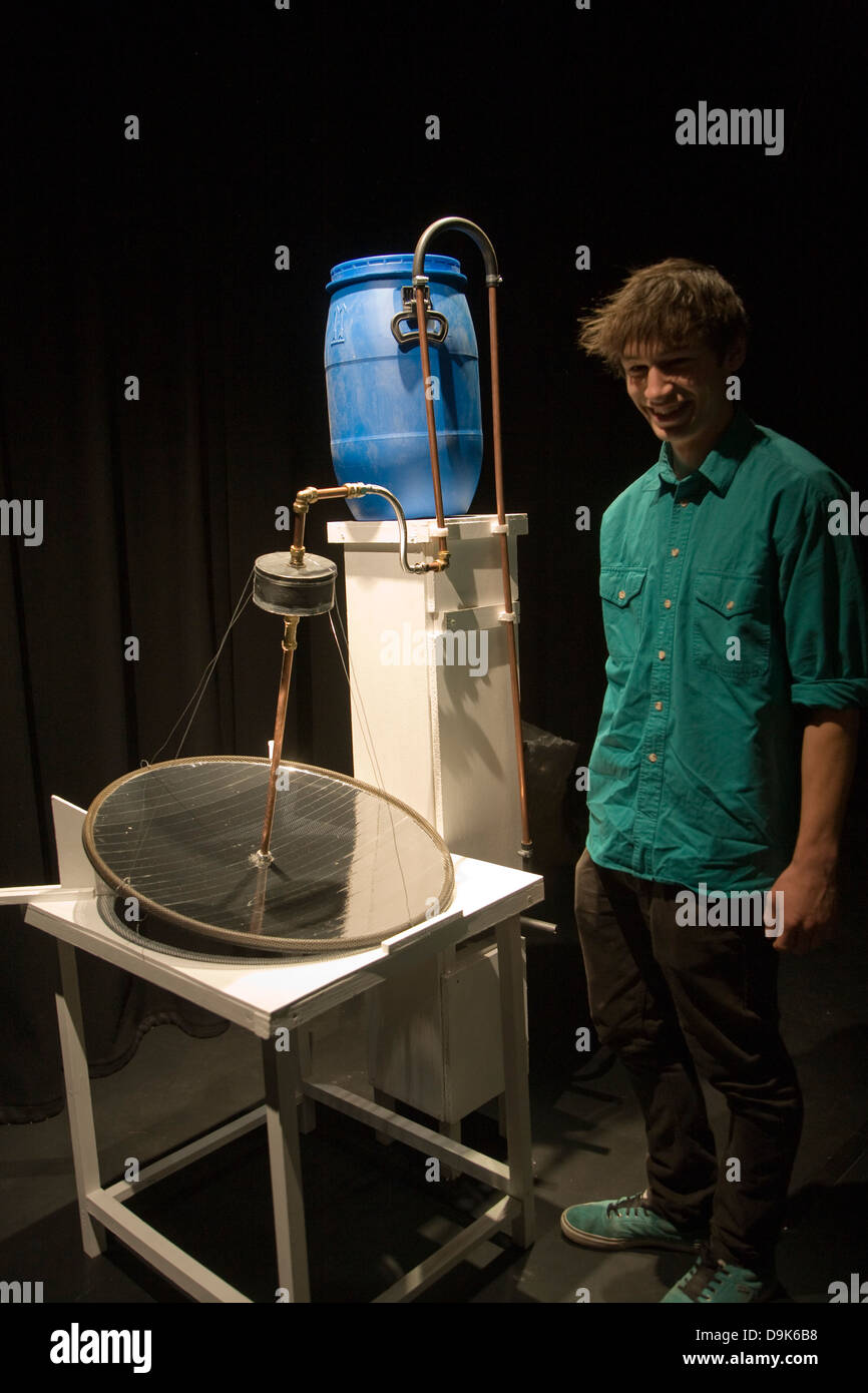 Solar powered water purifier student art and design project, Art and ...