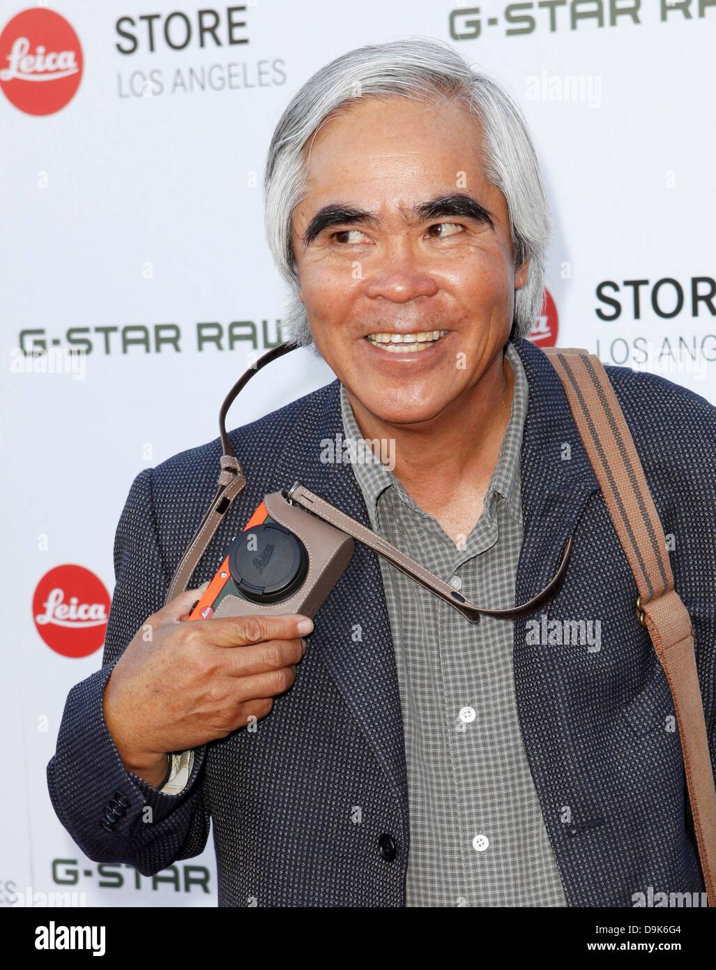 Los Angeles, CA, USA. 20th June, 2013. Nick Ut at arrivals for Leica ...