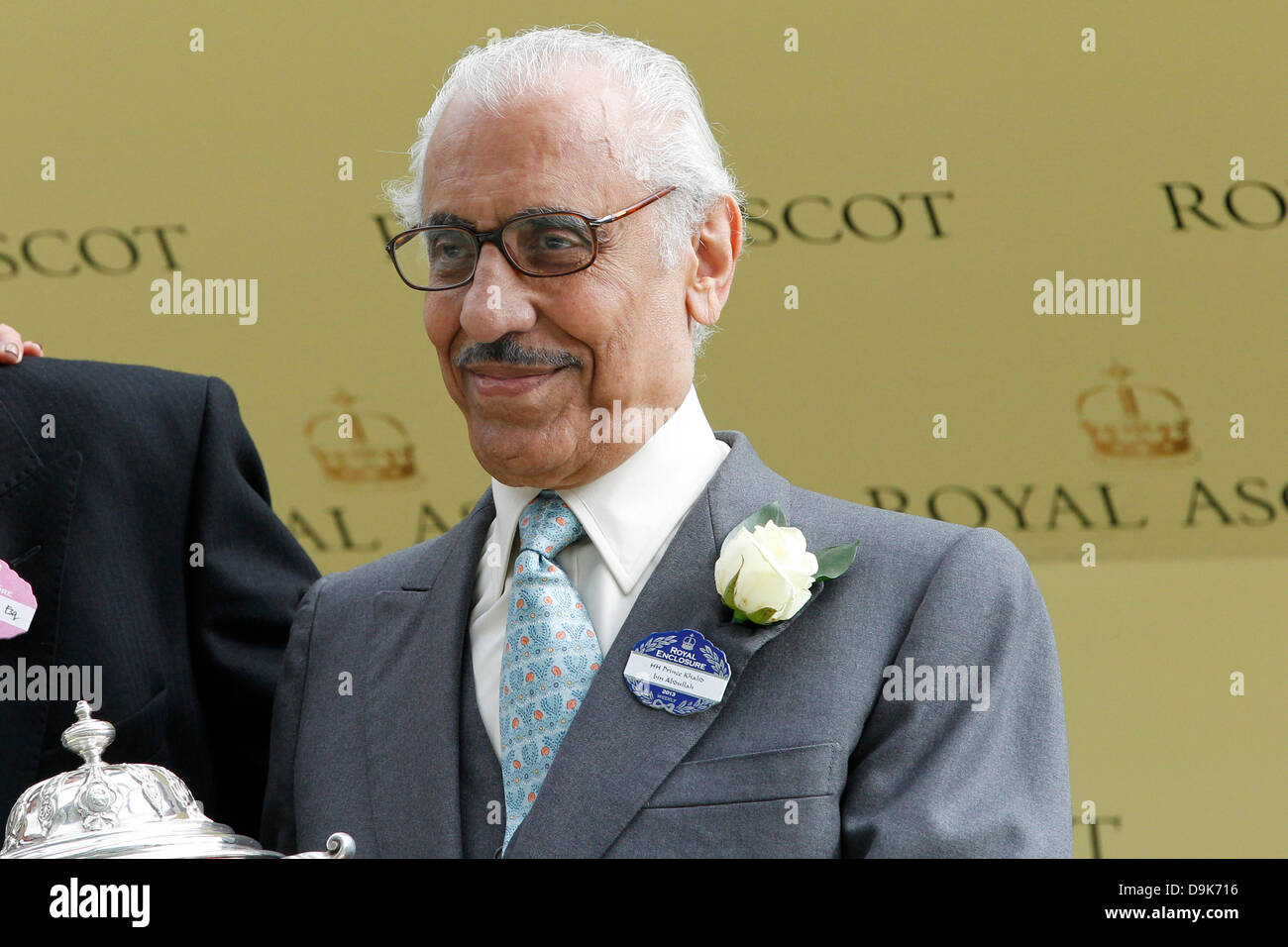 Ascot, UK. 20th June, 2013. Prince Khalid bin Abdullah (owner of ...