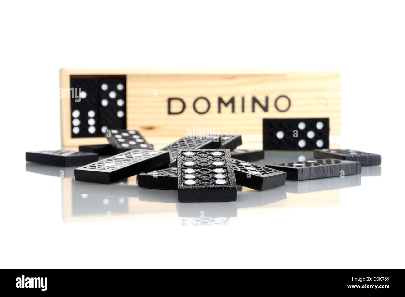 Box dominos game Cut Out Stock Images & Pictures - Alamy