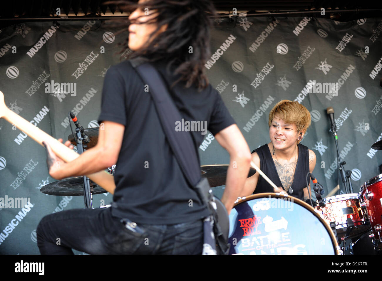 Pomona, California, USA. 21st June, 2013. Musician-AMANO TATSUYA ...