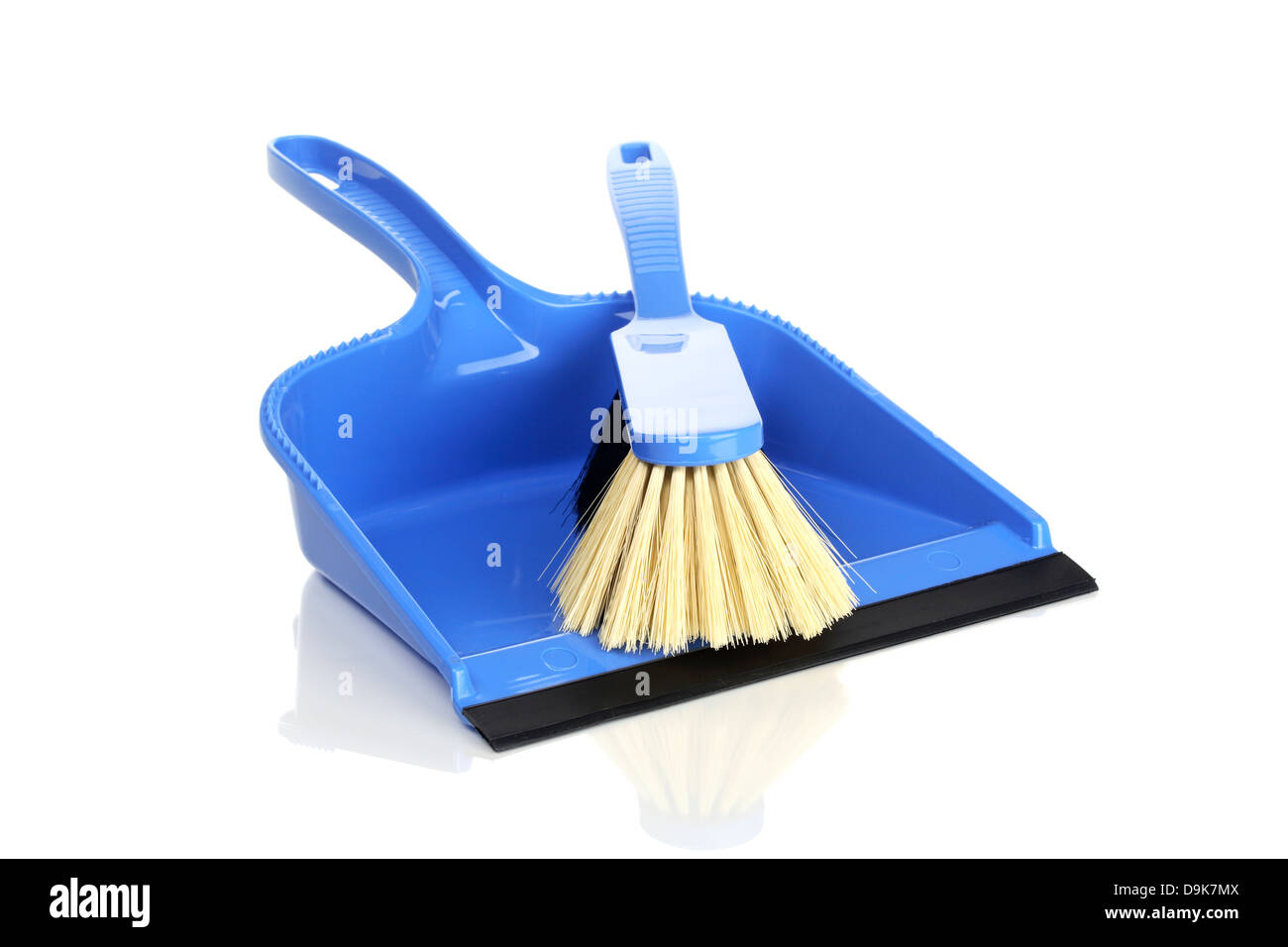 shovel and handbroom Stock Photo - Alamy