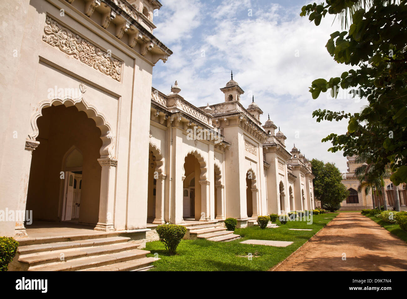 Facade of Palace, Chowmahalla Palace, Hyderabad, Andhra Pradesh, India ...