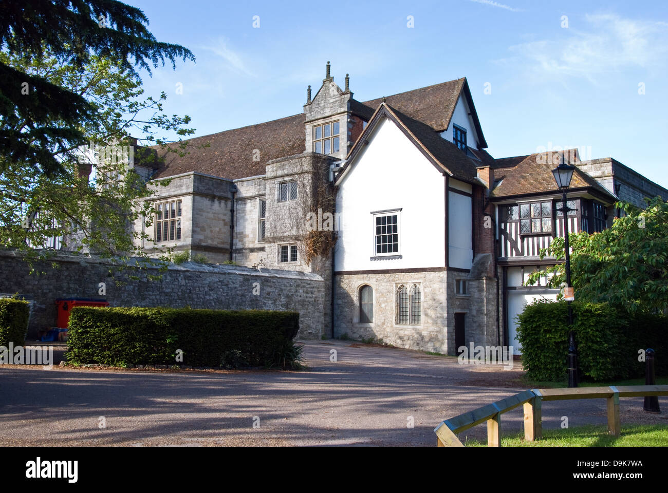 Archbishops' Palace, Maidstone Kent Stock Photo - Alamy