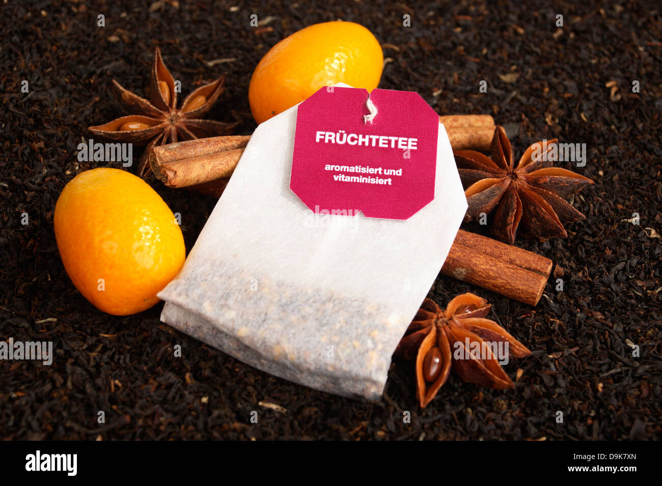 Fruit tea mixture Stock Photo - Alamy