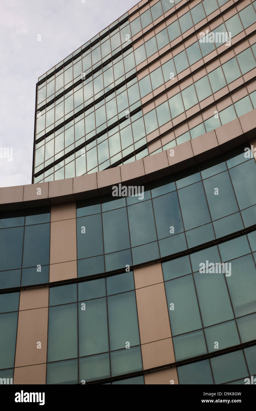 Low angle view of an office building Stock Photo - Alamy