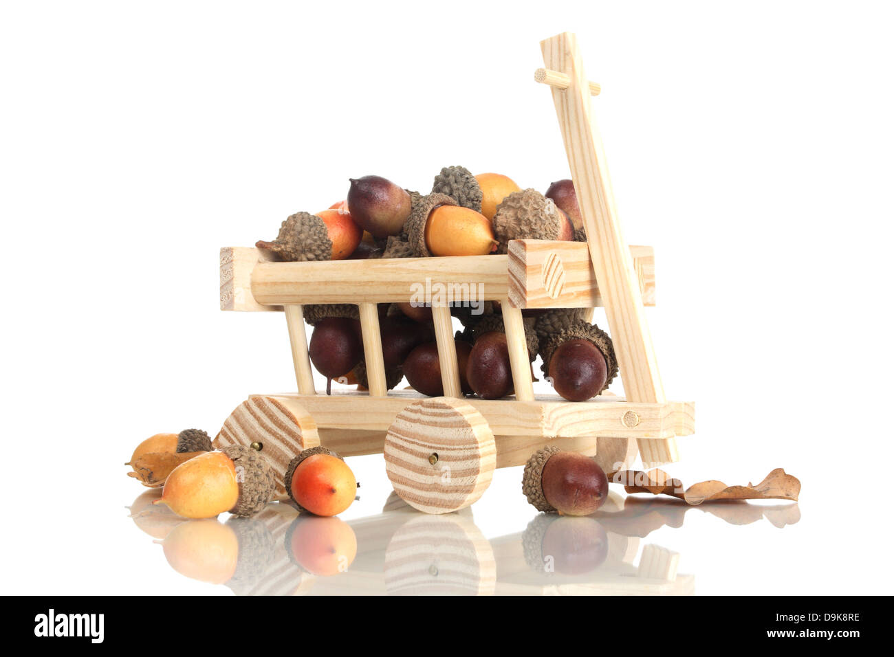 Carts with acorns Stock Photo - Alamy