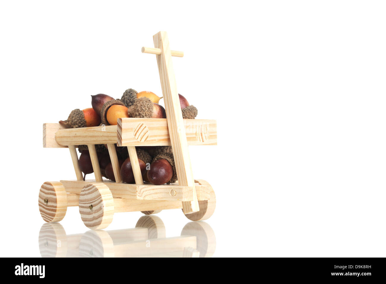 Carts with acorns Stock Photo - Alamy