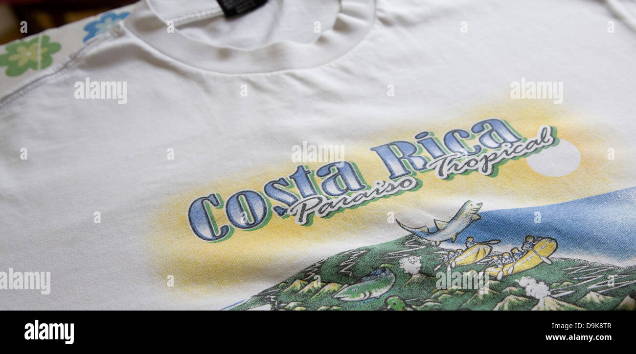 Costa Rica t shirt Stock Photo - Alamy