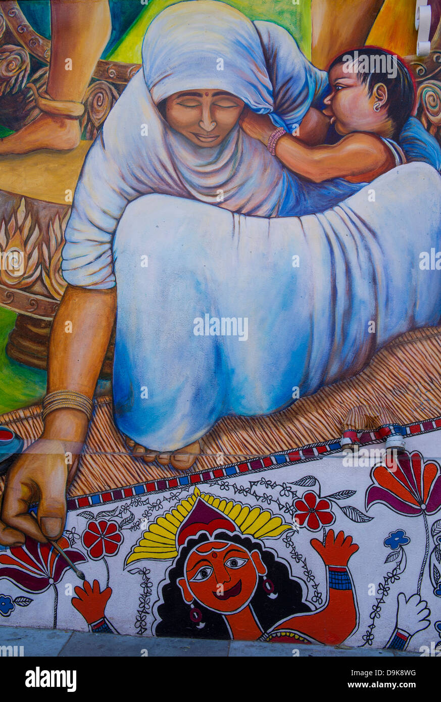 Mission street murals hi-res stock photography and images - Alamy