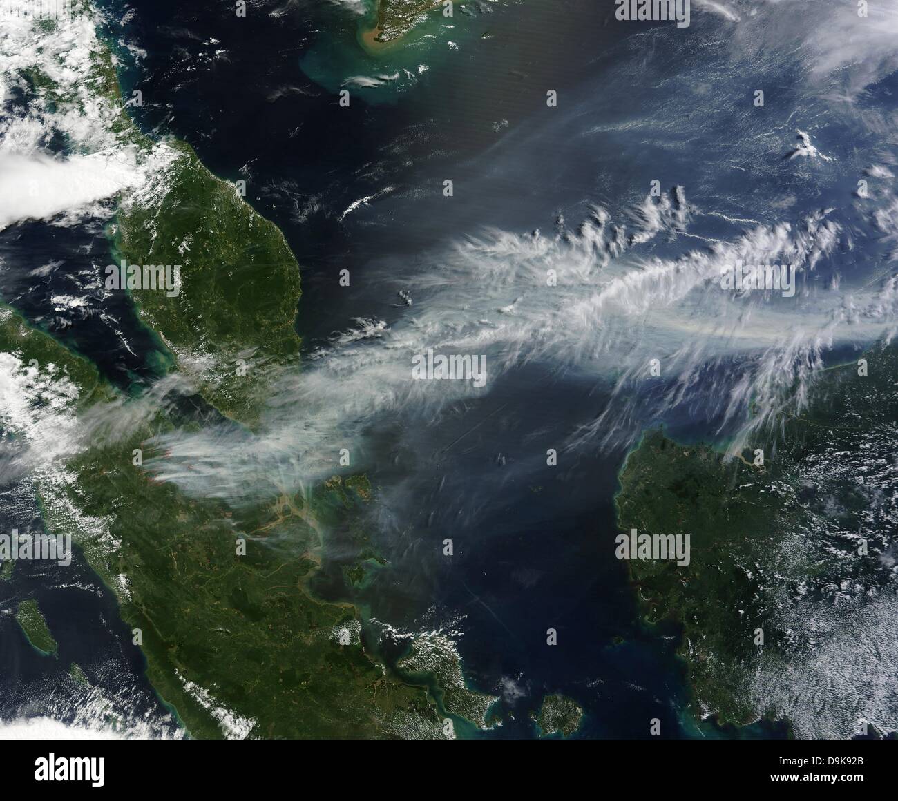 Indonesian fires satellite hi-res stock photography and images - Alamy