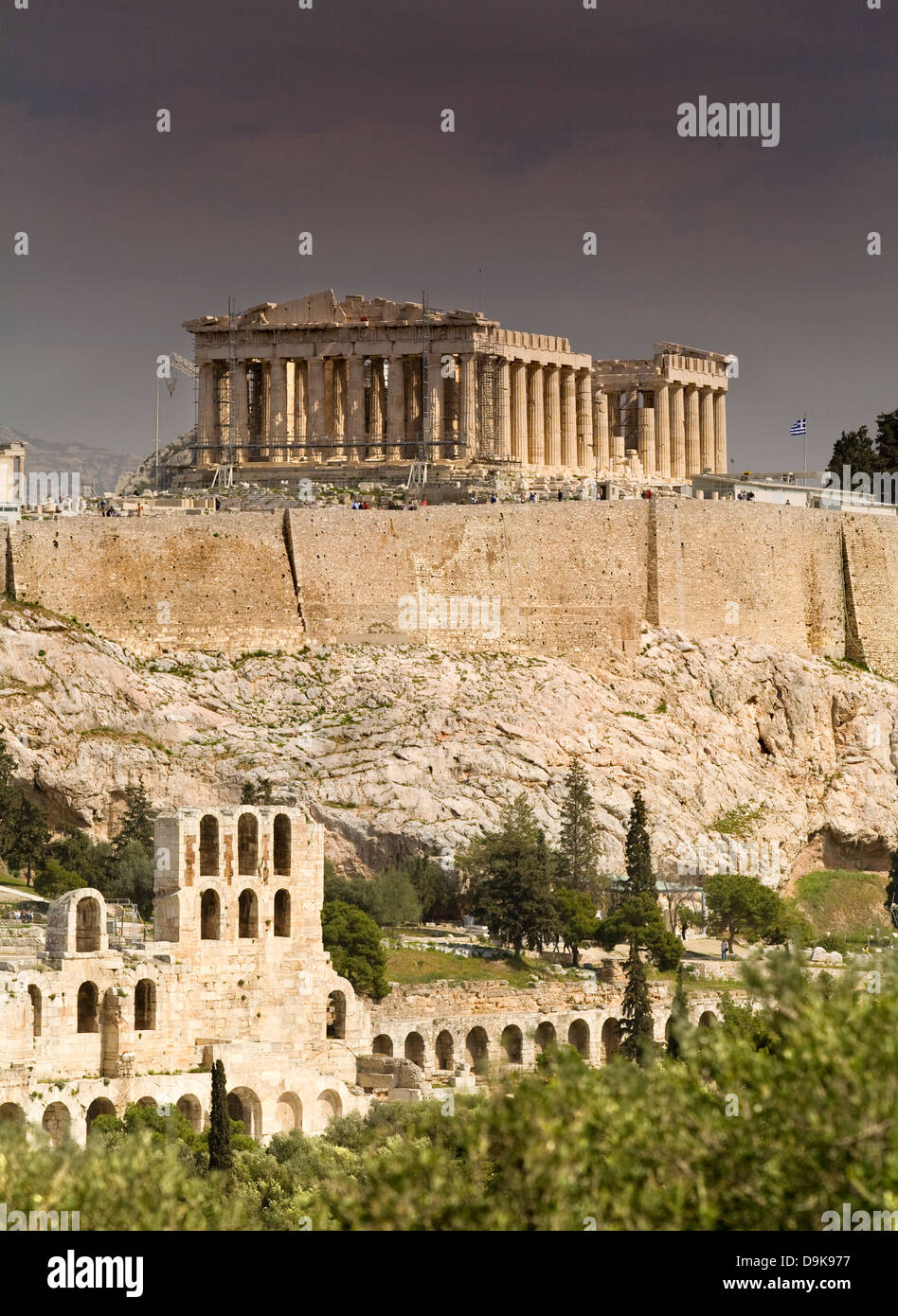 Parthenon style temples hi-res stock photography and images - Alamy