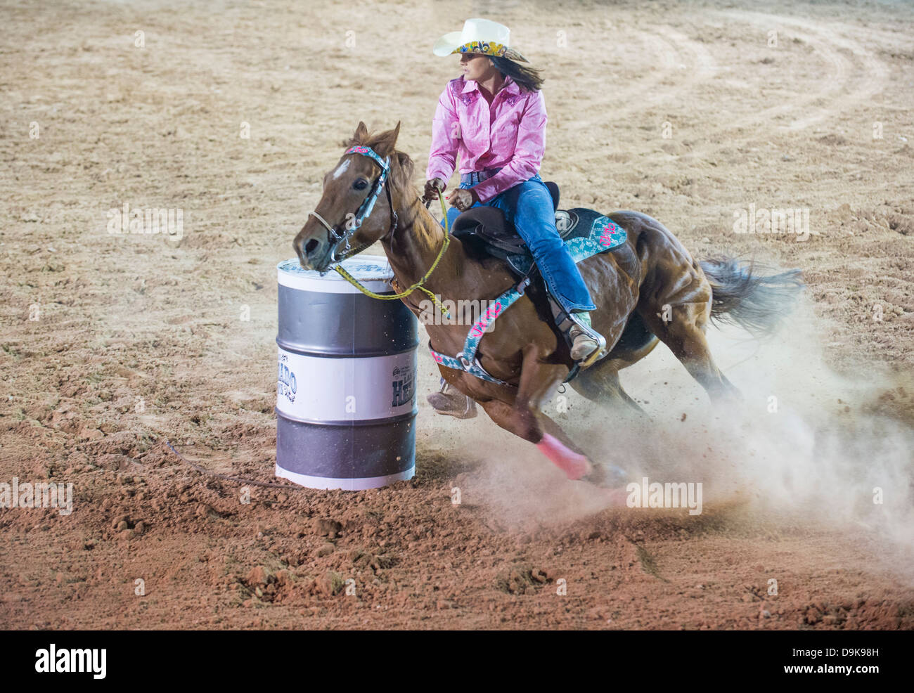 Barrel race hi-res stock photography and images - Alamy